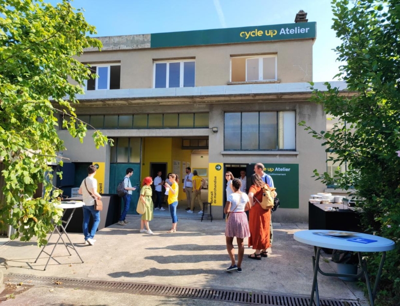 Visite apprenante de Cycle Up, acteur de l'économie circulaire du ...